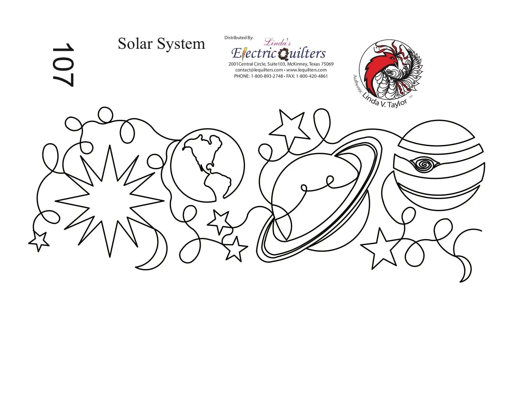 107 Solar System Pantograph by Linda V. Taylor - Etsy
