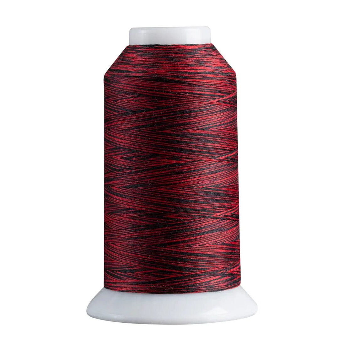 805 Red/black Superior Spirit Variegated Polyester Thread - Etsy