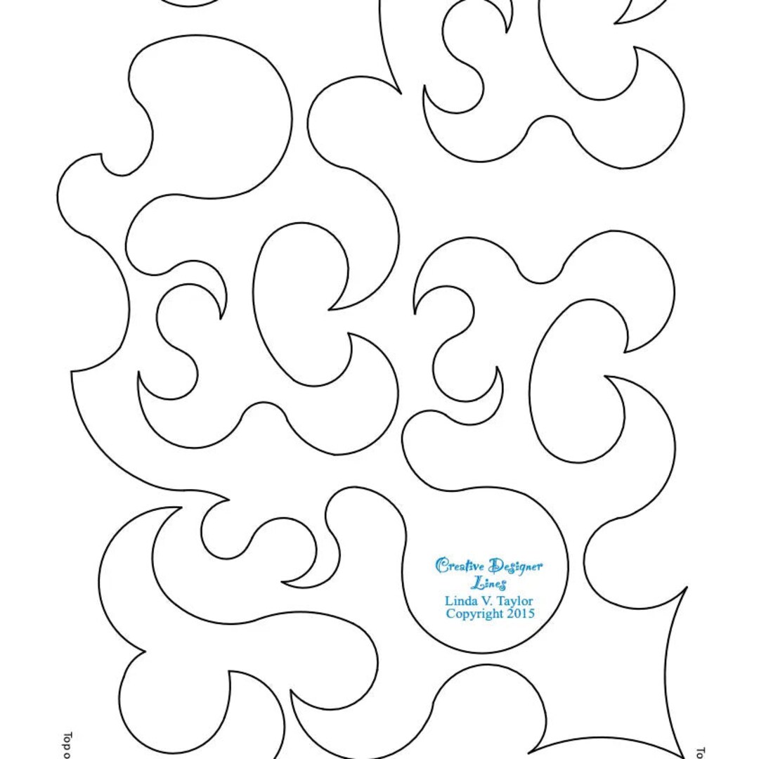 242 Open House Pantograph by Linda V. Taylor - Etsy