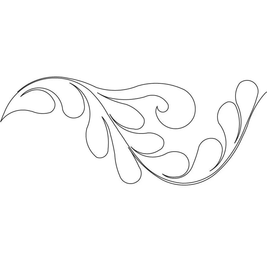 Fickle Feather Border - Etsy