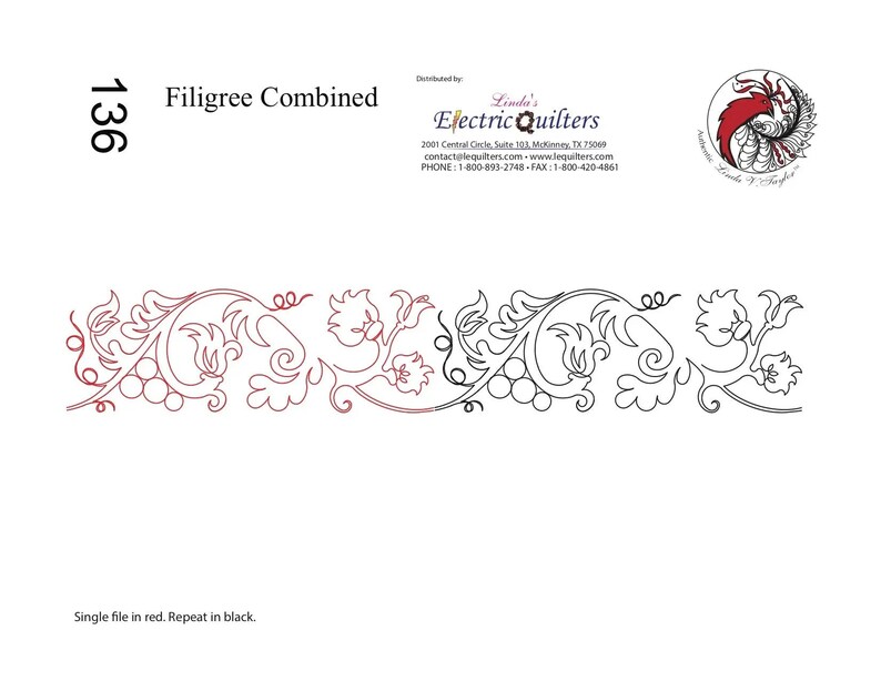 136 Filigree Combined Pantograph by Linda V. Taylor - Etsy