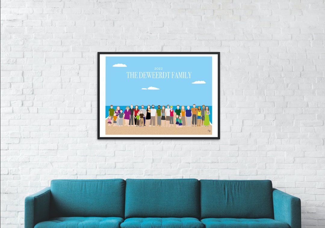 Large Family Poster - Etsy