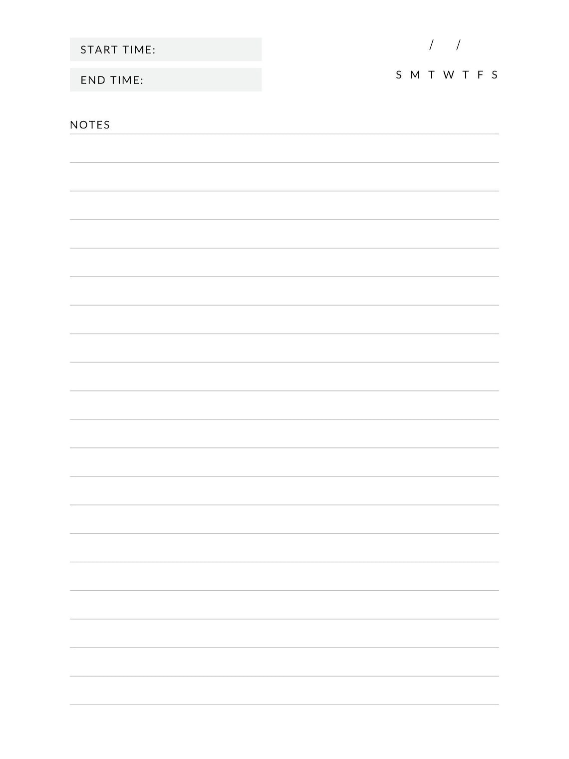 Simple Black and White Lawyer Planner | Lawyer Case Planner | Planner ...