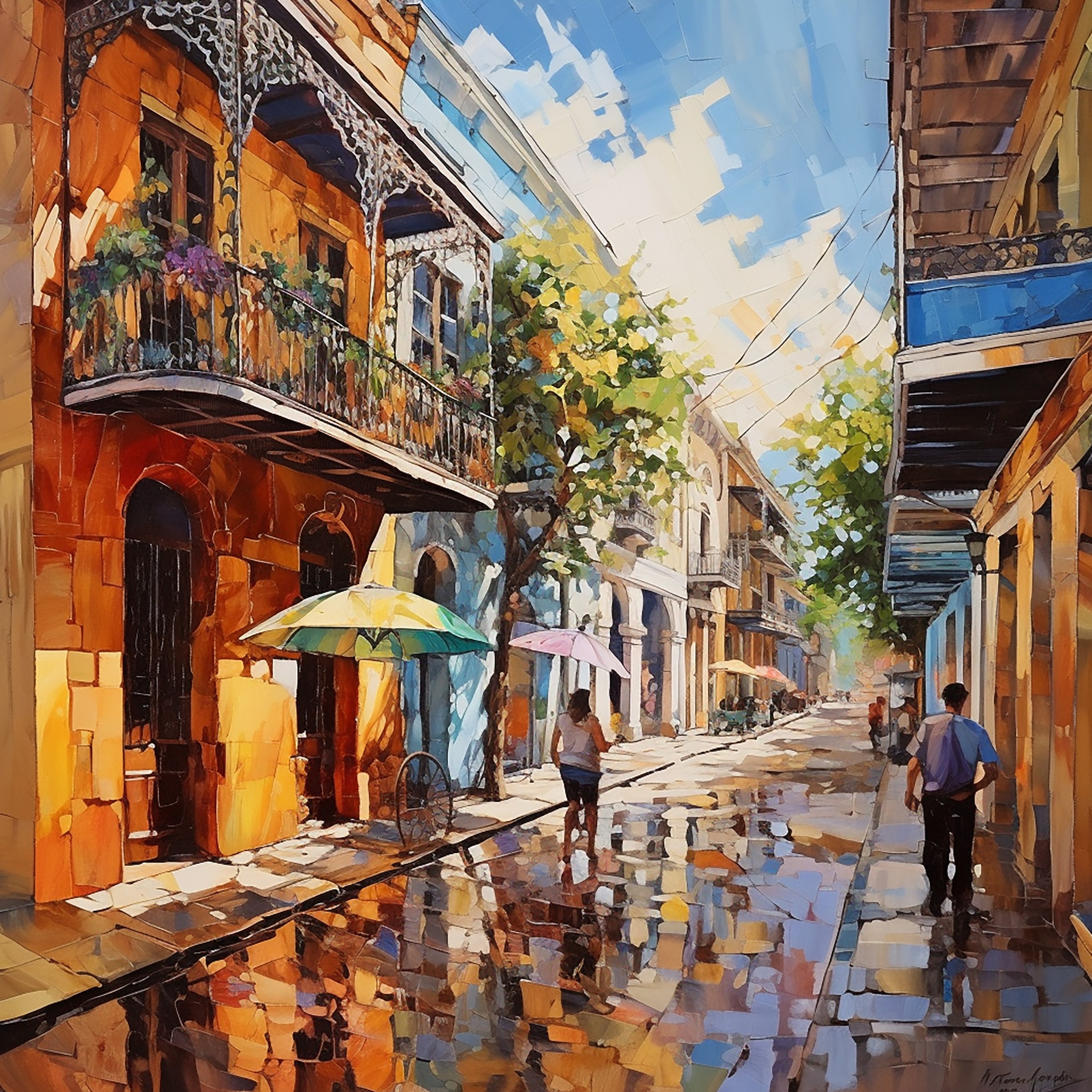 PAINTED QUARTERS 1 French Quarter, Painted, Home Decor, Wallpaper ...