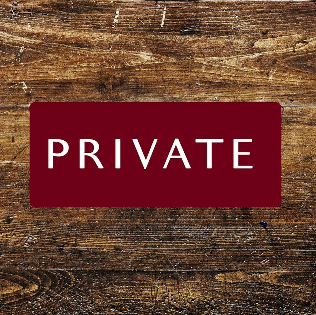 Private No Entry Notice Art Metal Sign - Etsy UK