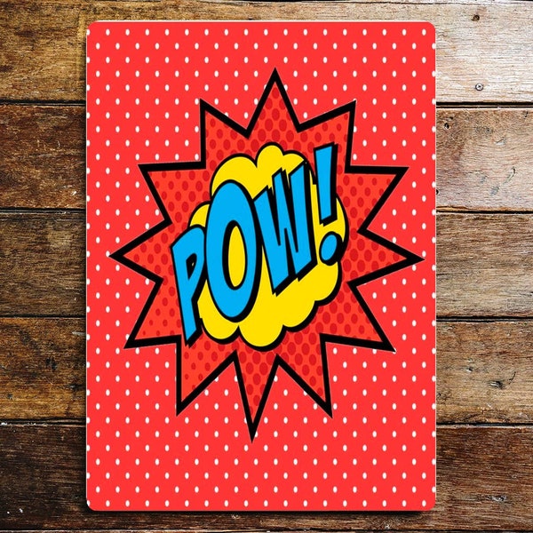 Pow Sign - Etsy UK
