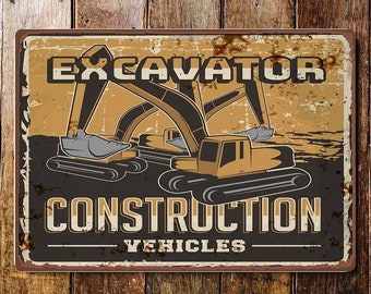 Metal Construction Sign - Etsy UK