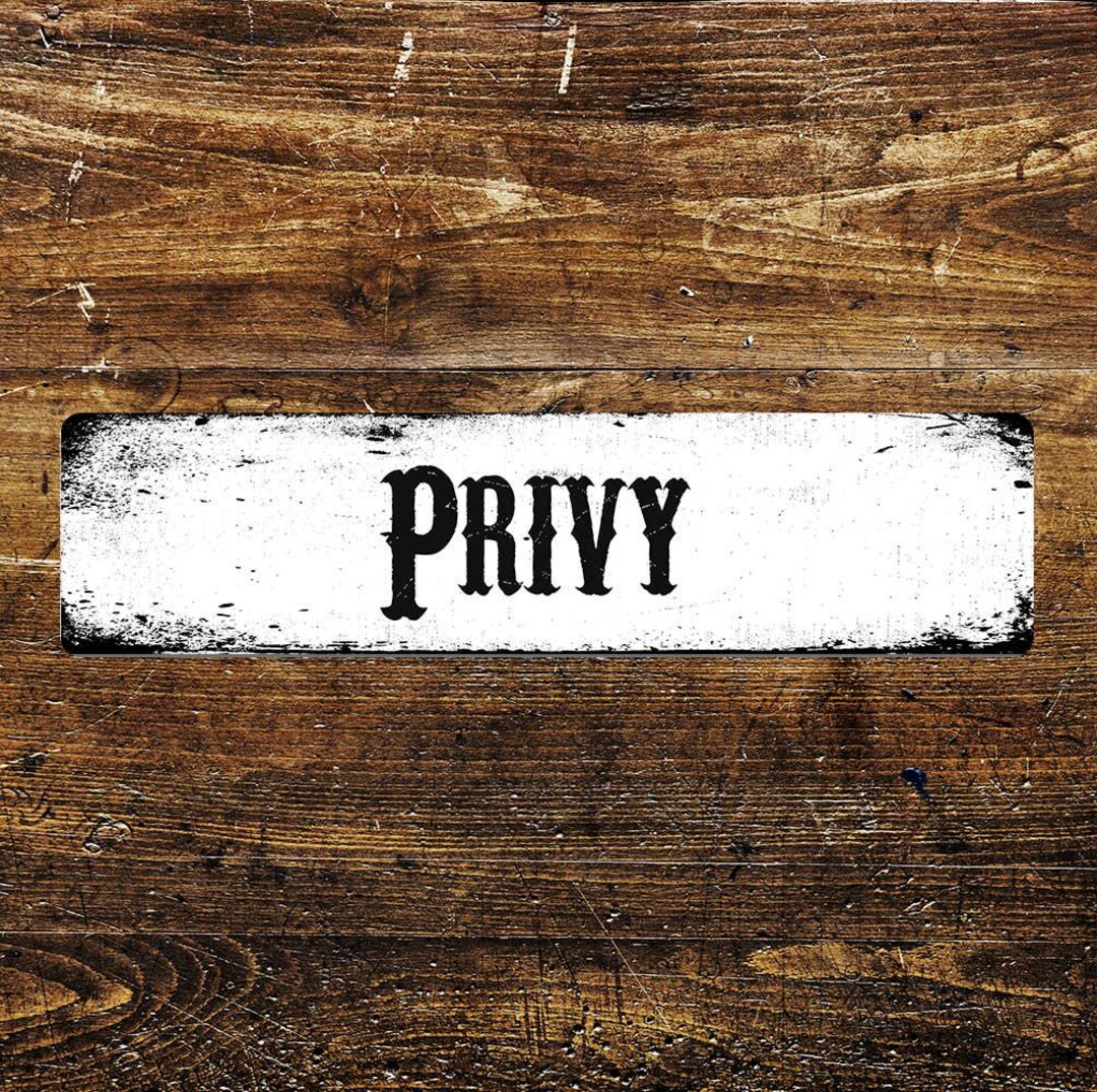 Privy Bathroom Pub Bar Sign Metal Long Sign Plaque - Etsy