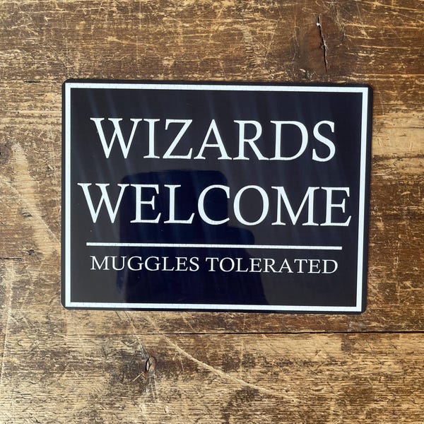 Welcome Muggles - Etsy