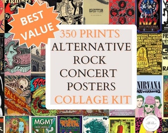 Rock Posters Download - Etsy