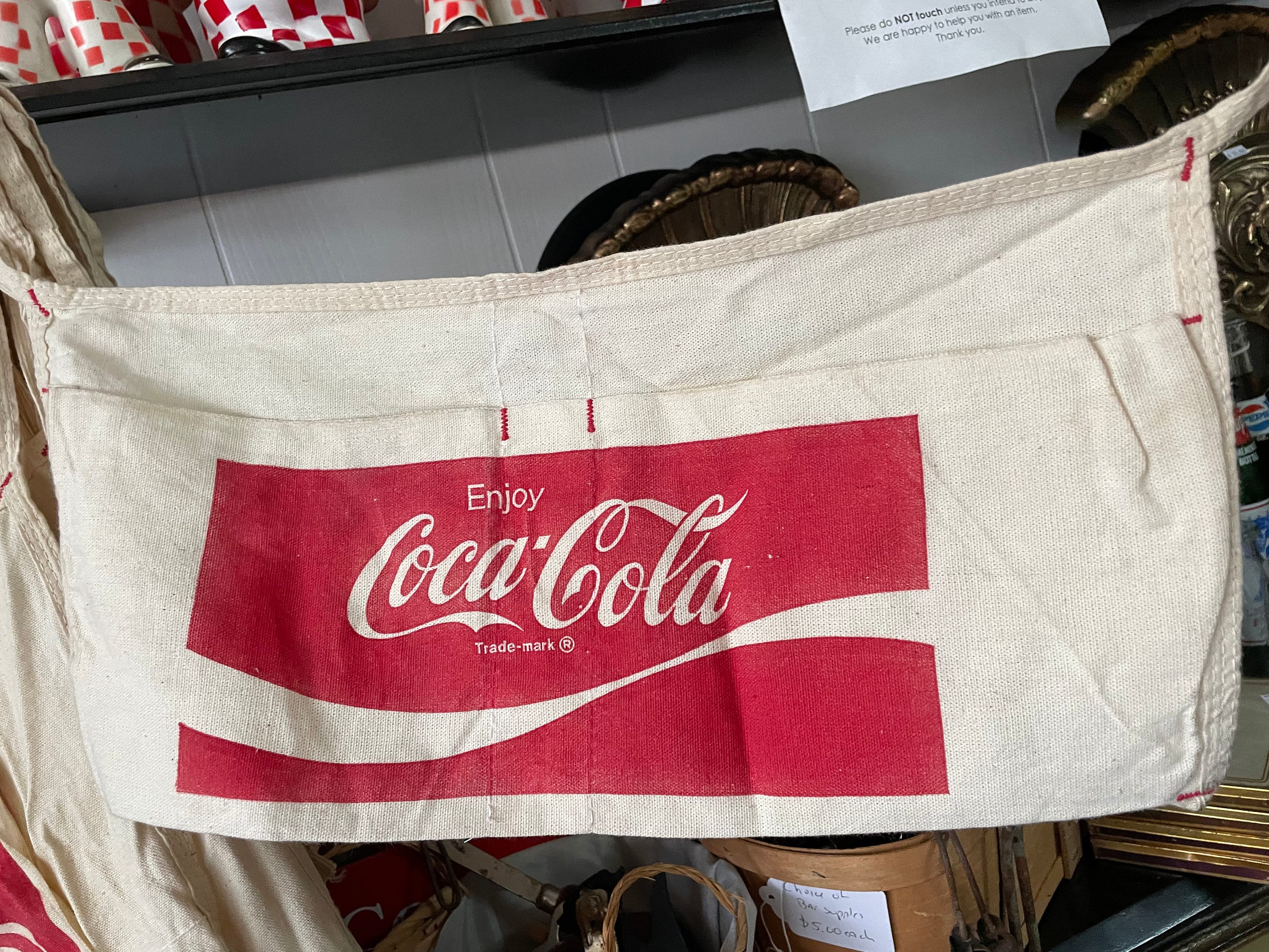 Coca Cola Vendor’s Apron - Etsy