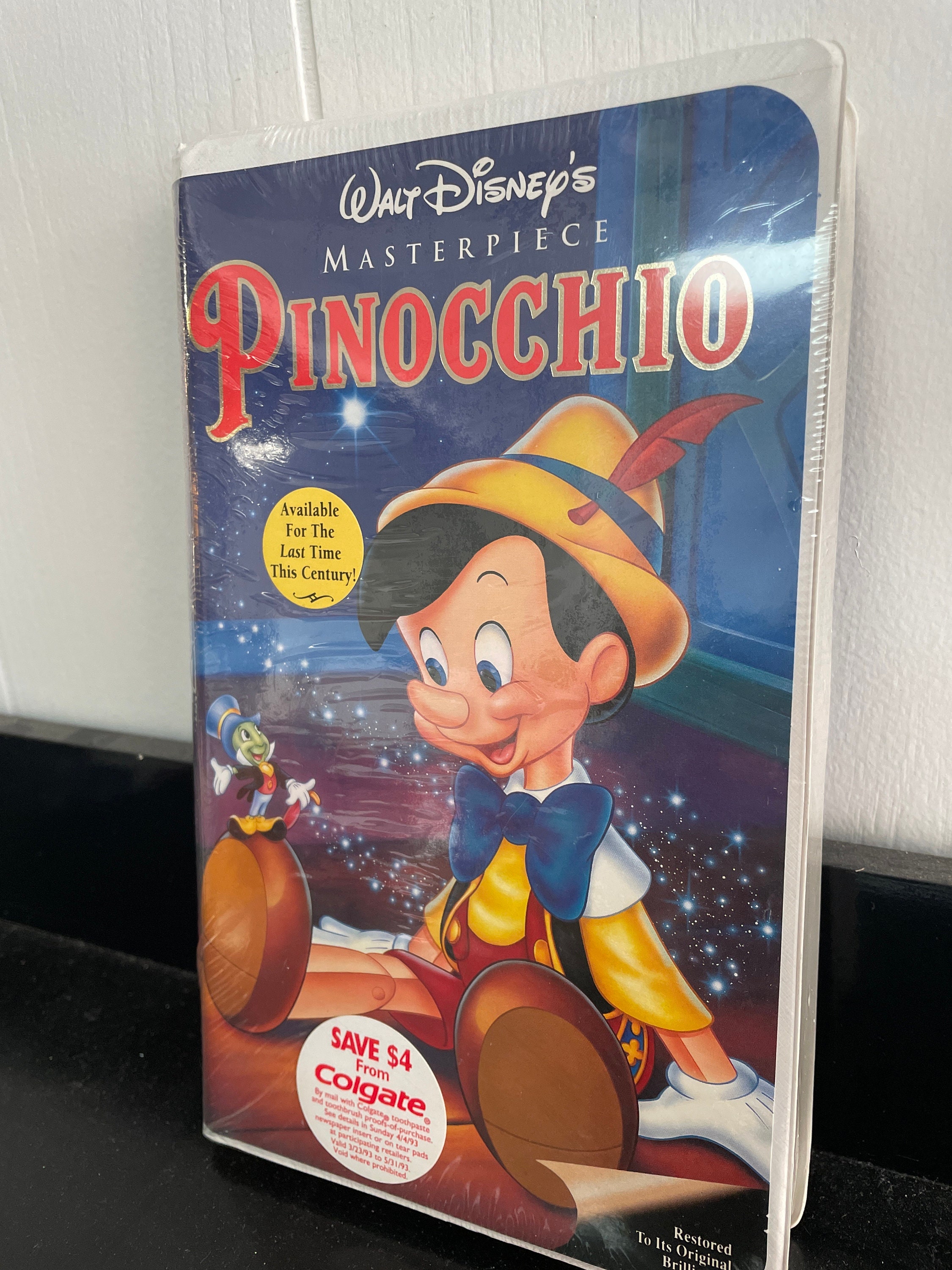 Opening To Pinocchio 1993 Vhs