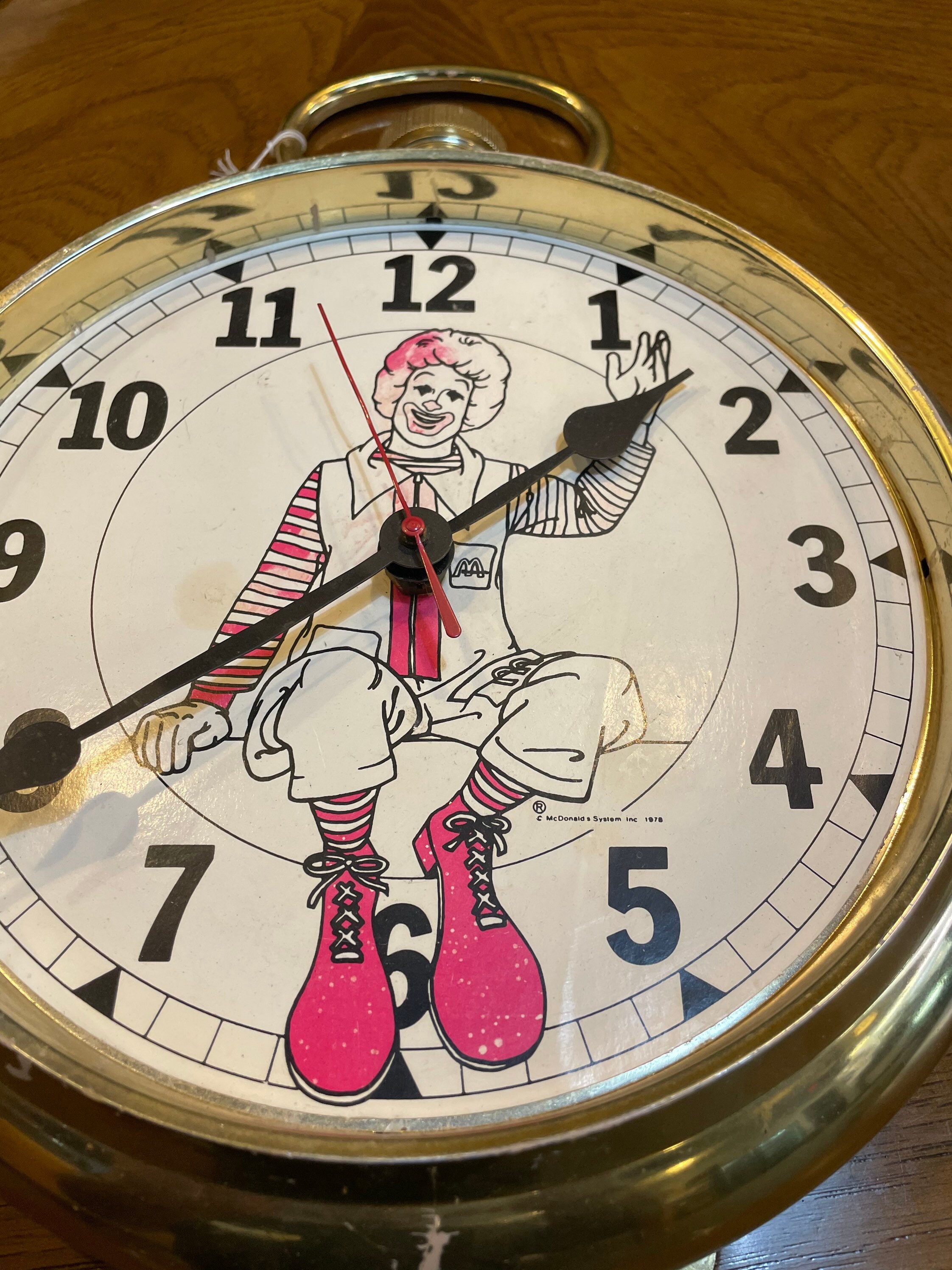 Mcdonalds Wall Clock - Etsy