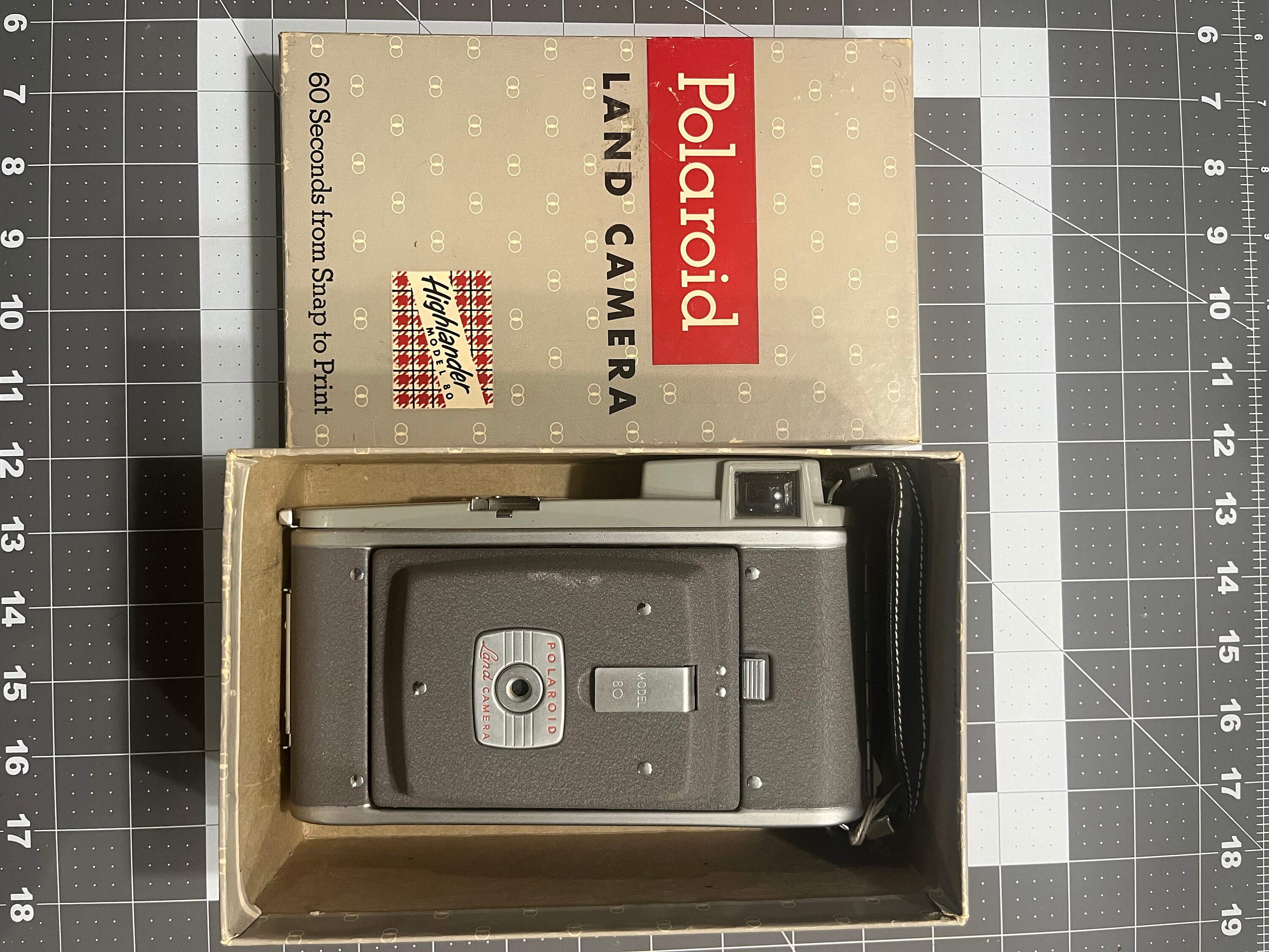 1960s Polaroid Land Camera Model 80 Vintage - Etsy