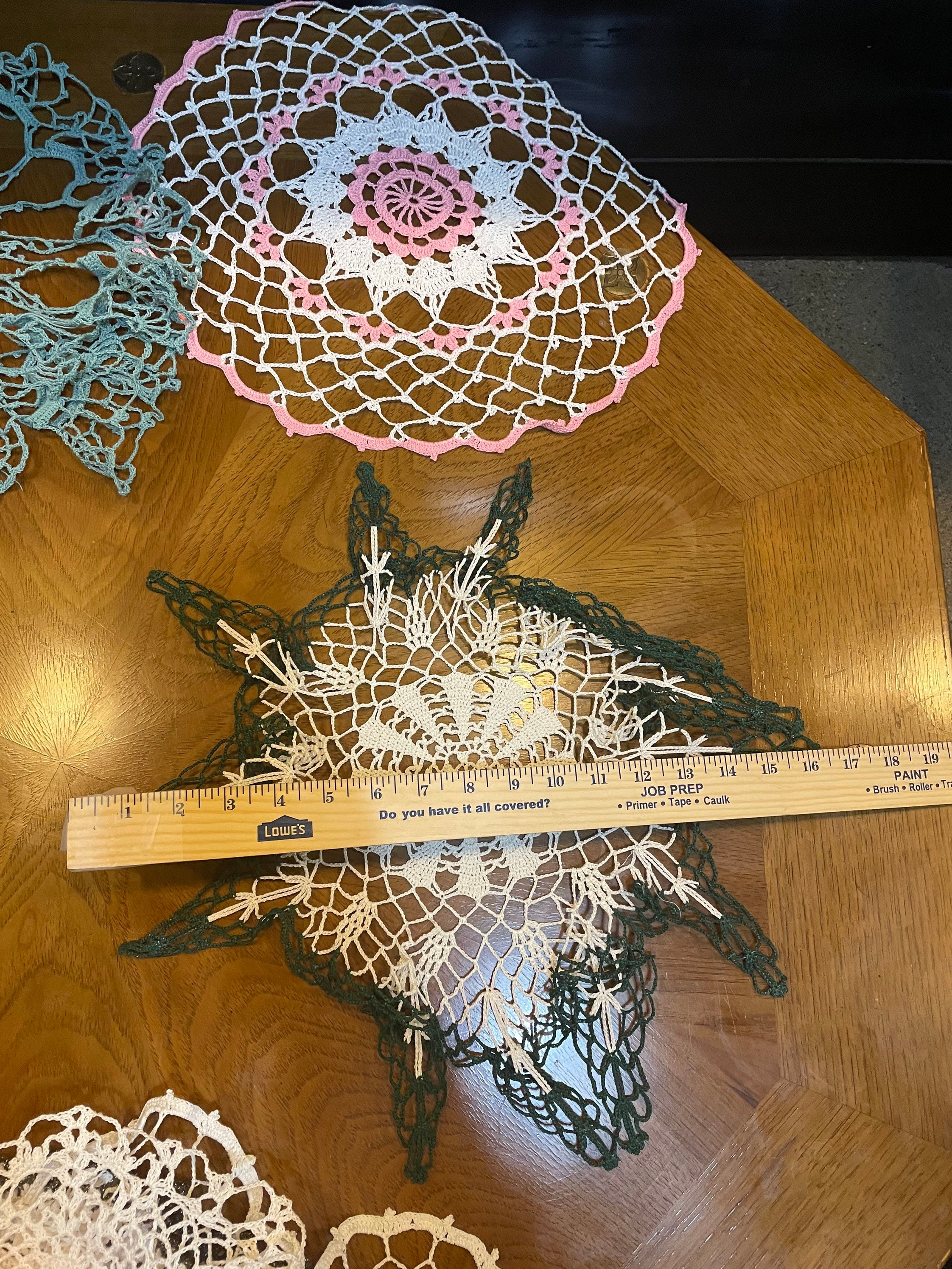 Assorted Handmade Doilies. - Etsy