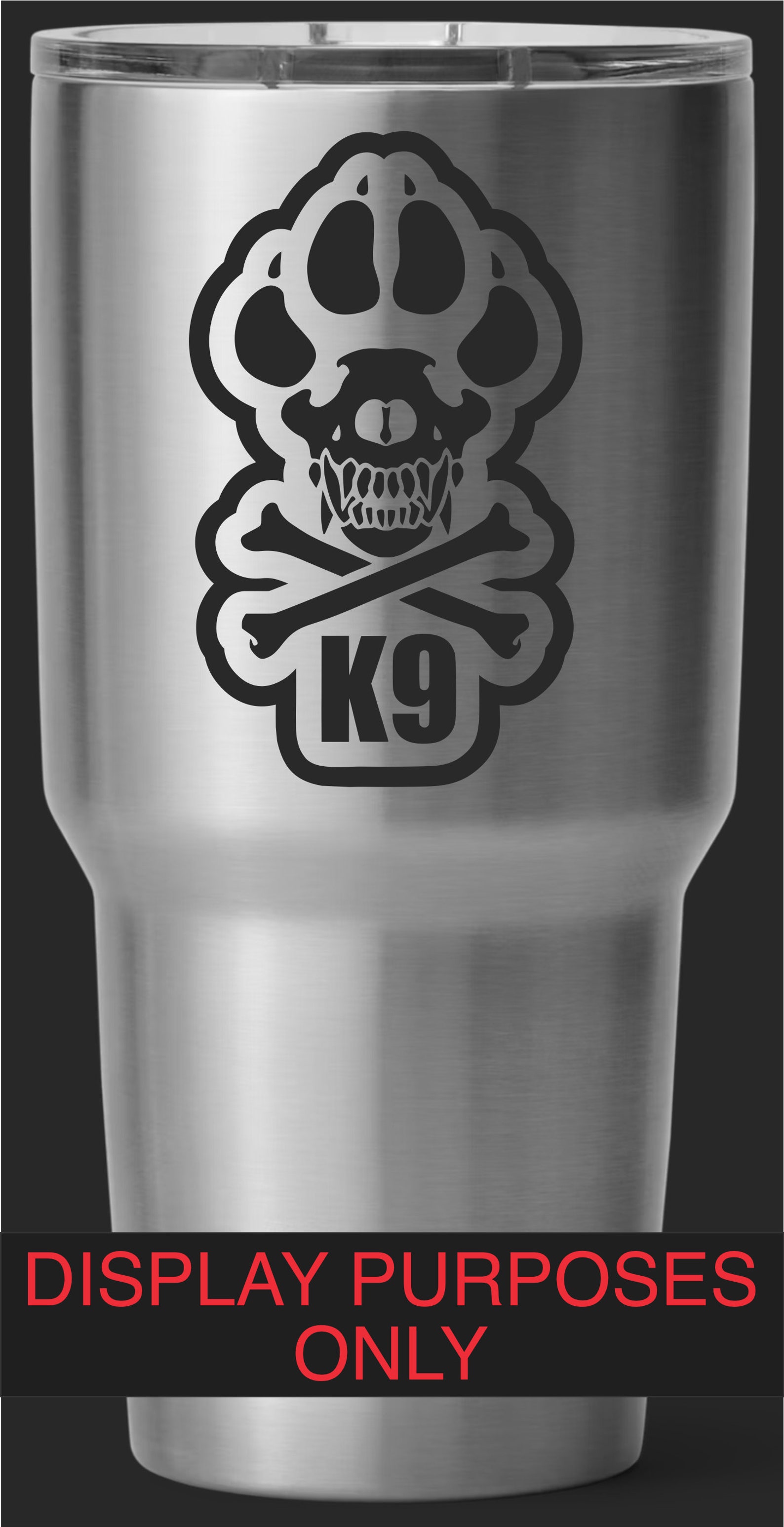 K9 Police Dog, K9 Skull and Crossbones, Silhouette Cutting Machine ...