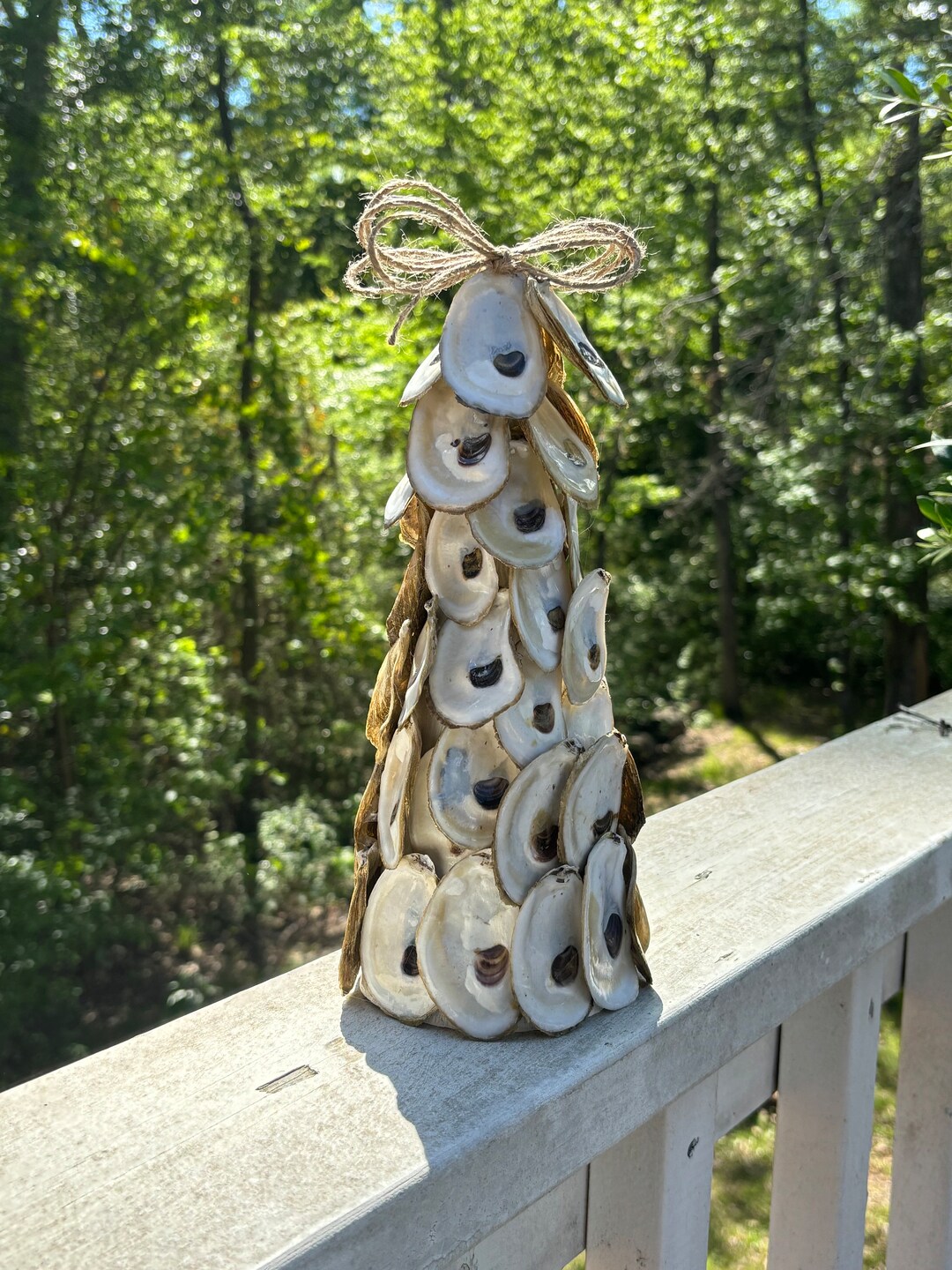 Oyster Shell Tree, Seashell Art, Oyster Shell Home Decor, Oyster Decor ...