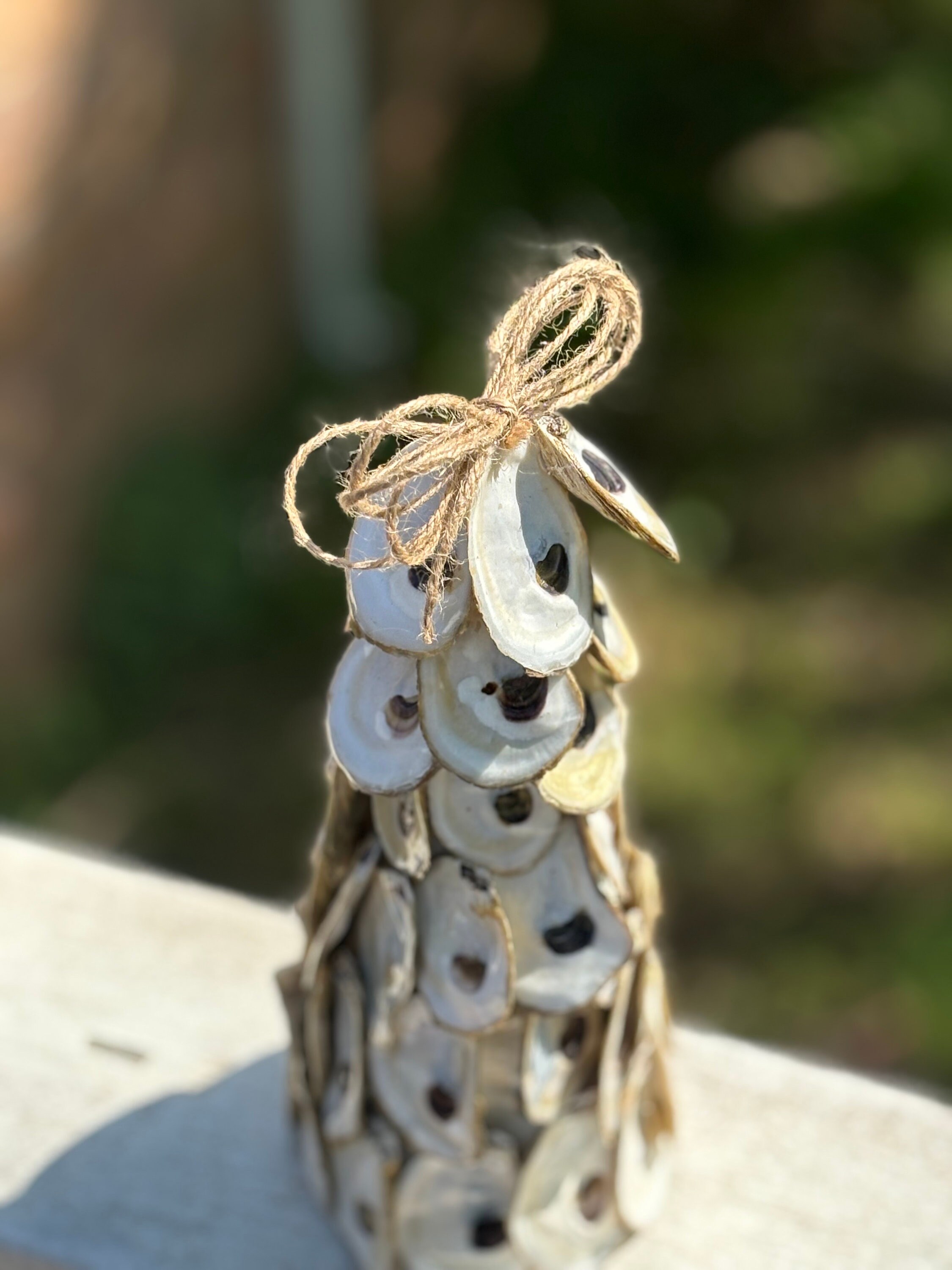 Oyster Shell Tree, Seashell Art, Oyster Shell Home Decor, Oyster Decor ...