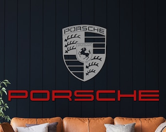 Porsche Sign Wall - Etsy