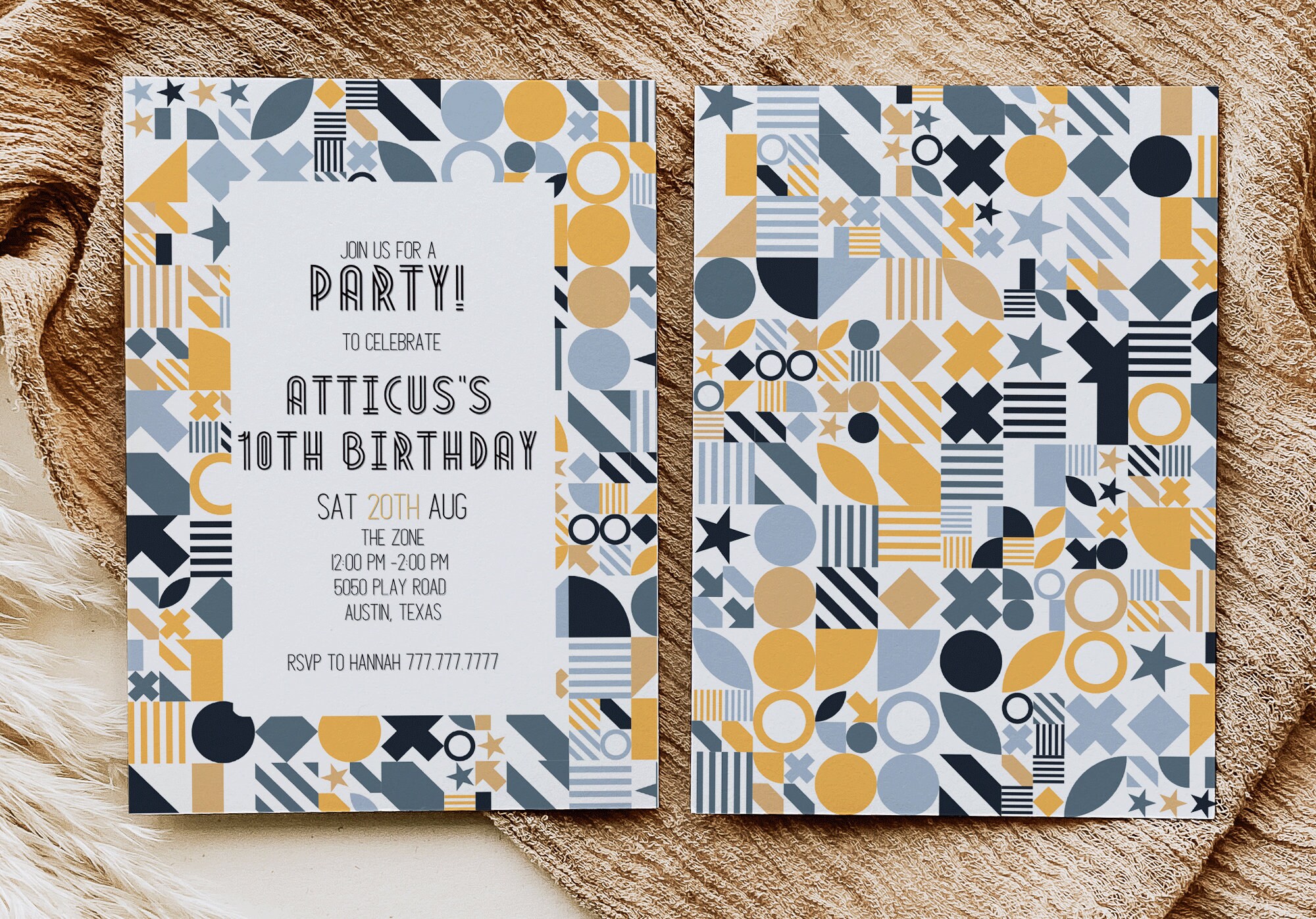 Editable Teen Boy Invitation, Tween Party, Jump Party, Any Age Invite ...