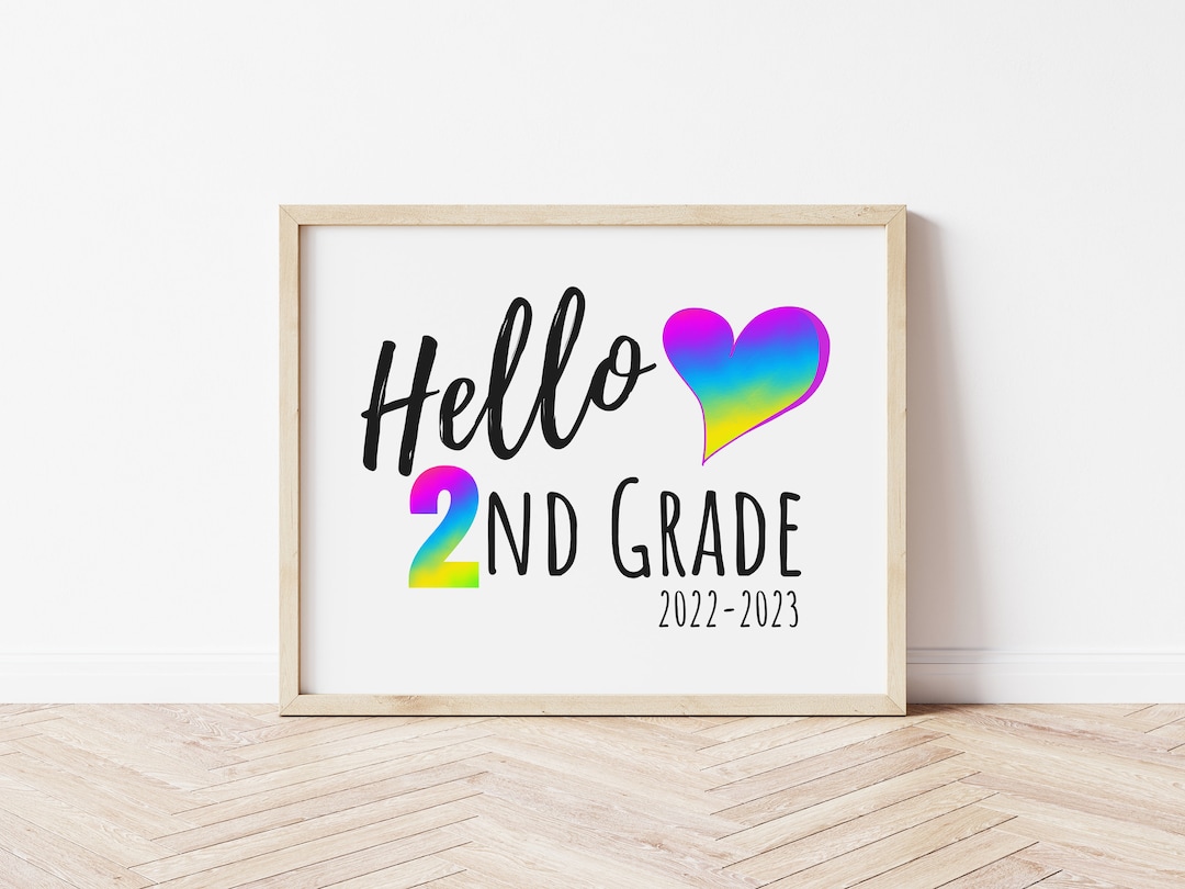 Editable Welcome Back to School Sign, 1st Day of School Prop, Rainbow ...