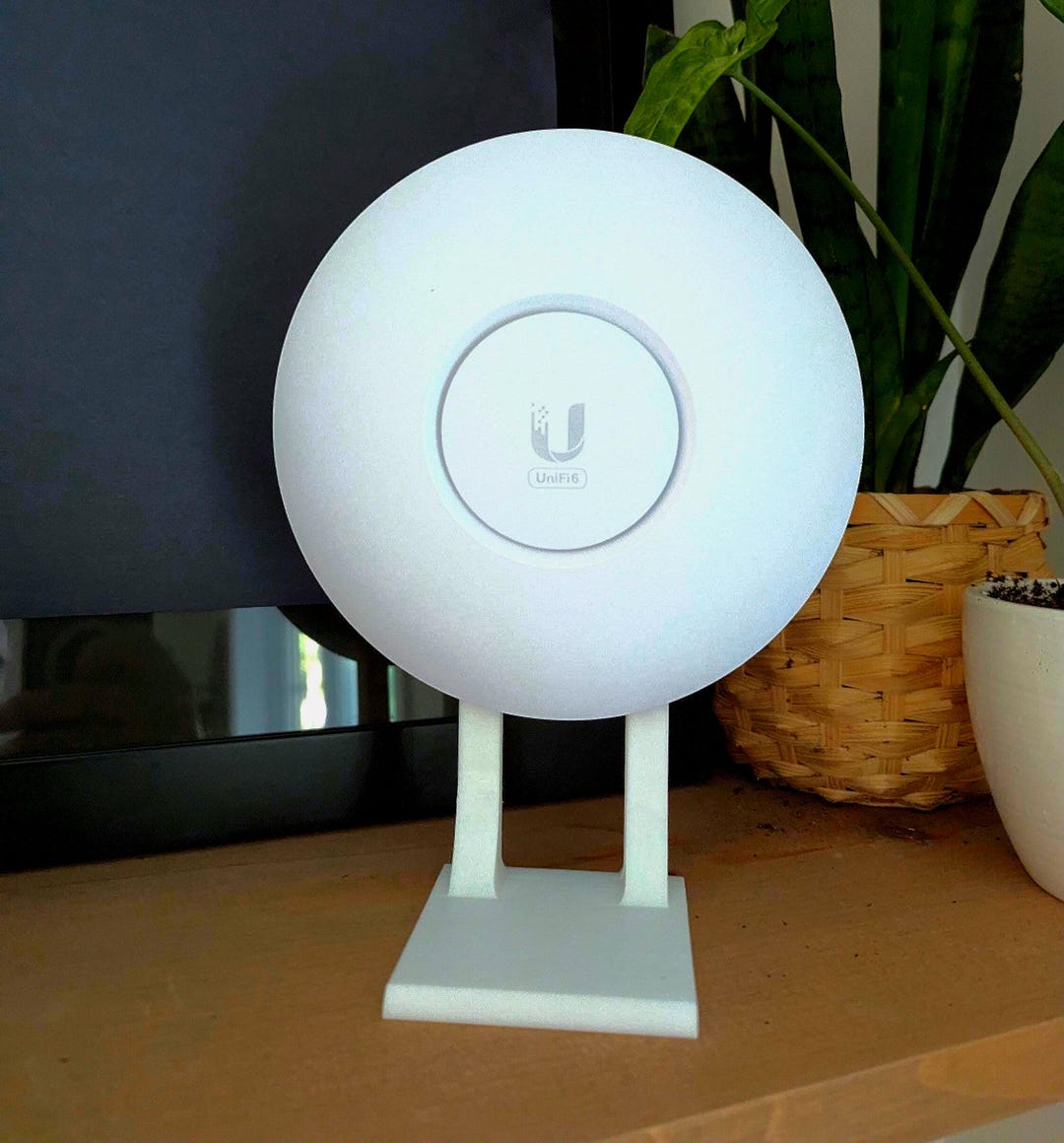 Stand for Ubiquiti Unifi Access Points - Universal UAP Wifi Desk Mount ...