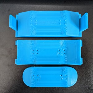 Fingerboard Mold and Shaper Kit DIY | 96mmx35mm , 49mm Wheelbase, 20º ...