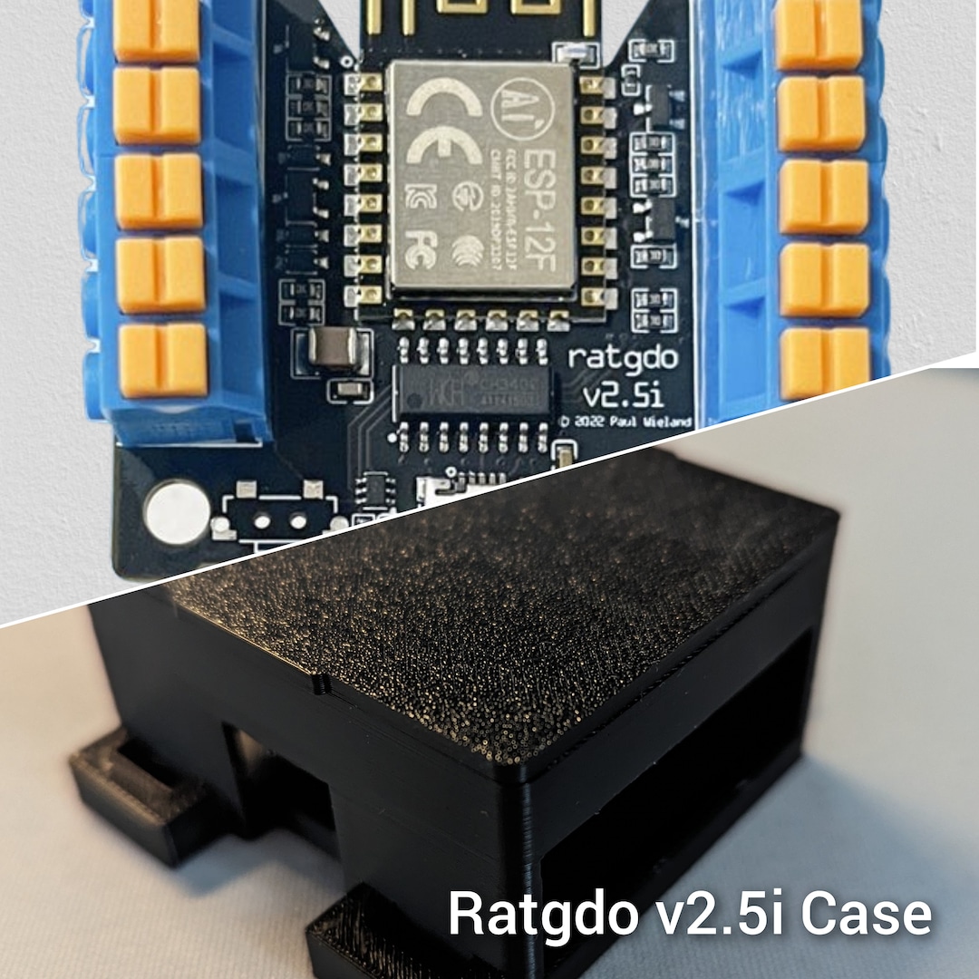 Ratgdo V2.5i PCB Case Tooless Enclosure - Ratgdo Case for Myq ...