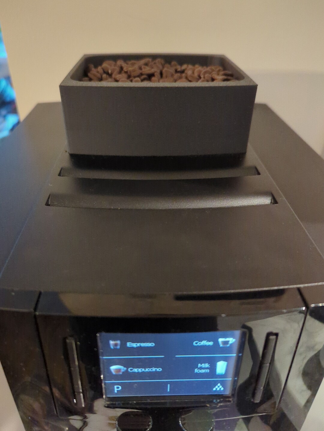 Coffee Bean Container Extension for Jura Coffee Machines E6, E60, E8 ...