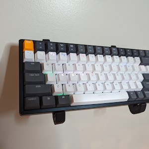Wall Mounted Mechanical Keyboard Display Stand | Adjustable Width ...