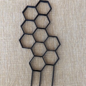 Hexagon Plant Climbing Trellis - House Plant Support Lattice - Etsy
