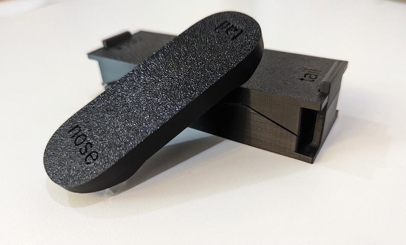 Fingerboard Mold and Shaper Kit DIY | 96mmx35mm , 49mm Wheelbase, 20º ...