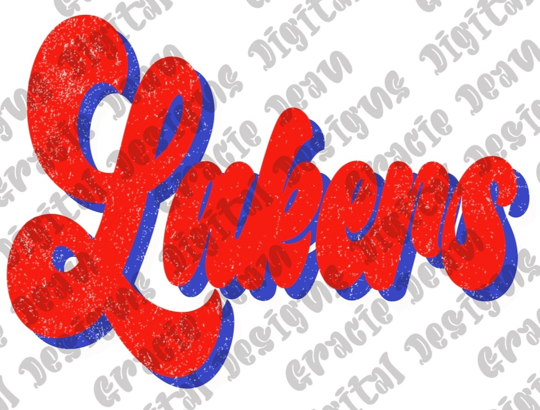 Lakers Retro Font Mascot Digital Design - Etsy