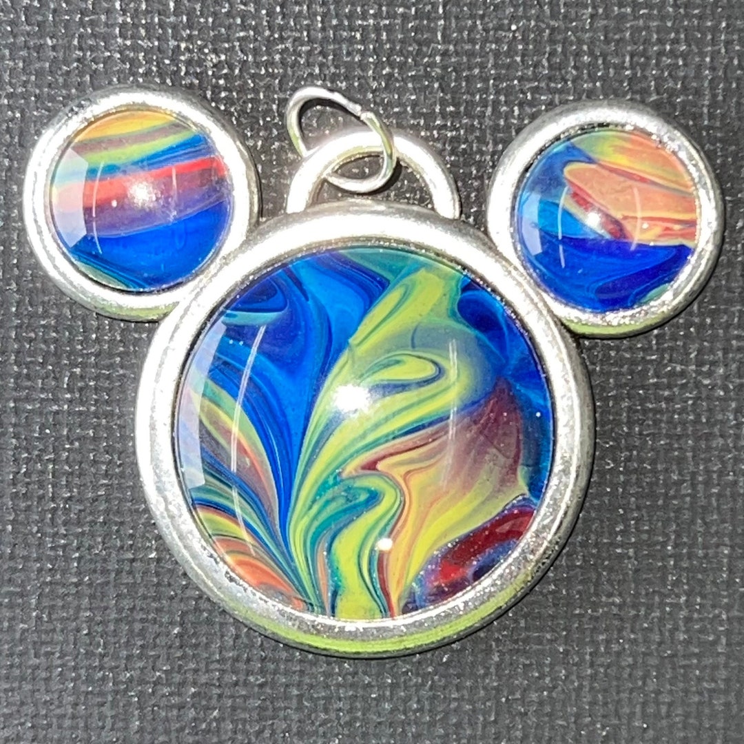 Mickey Mouse Handmade Necklace, Keyring, Gift, Birthday, Girl, Boy - Etsy