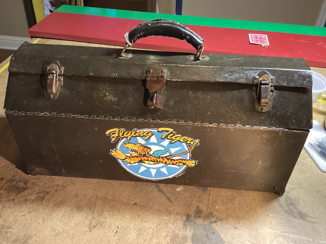 Flying Tiger Tool Box - Etsy