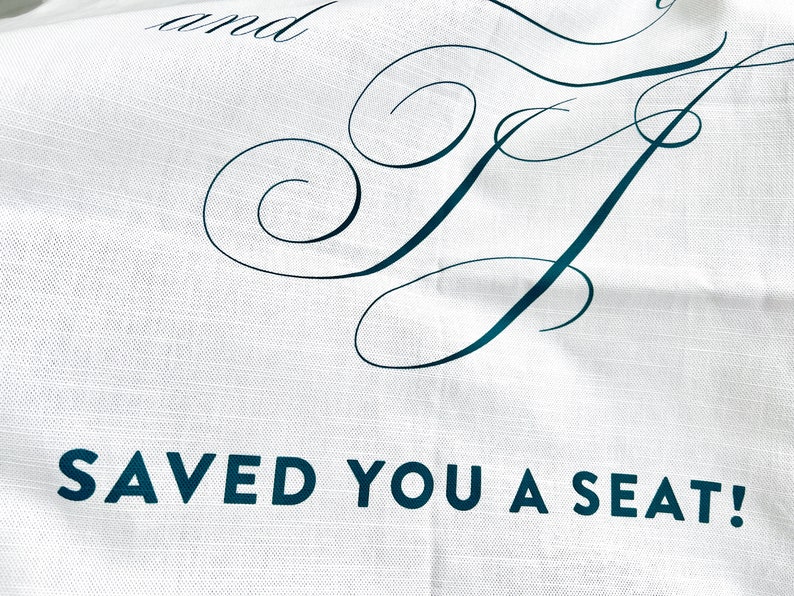 Modern Linen Seating Chart Fabric Table Plan, Table Plan Sign, Custom ...