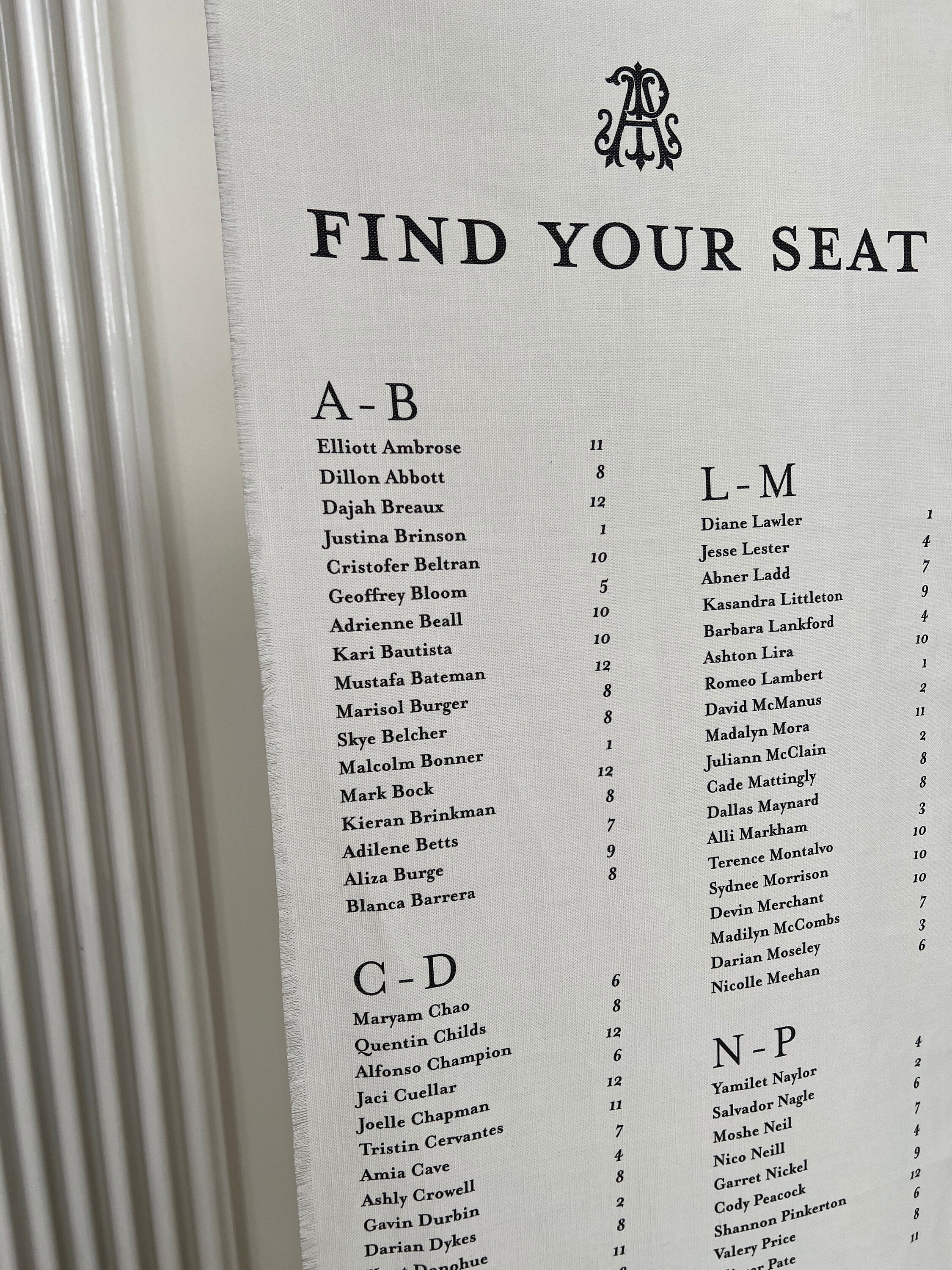 Custom Linen Sign Print Your Own Wedding Signs, Whimsical Wedding ...