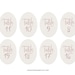 Apple Green Wedding Table Numbers, Oval Table Numbers, Quirky Wedding ...