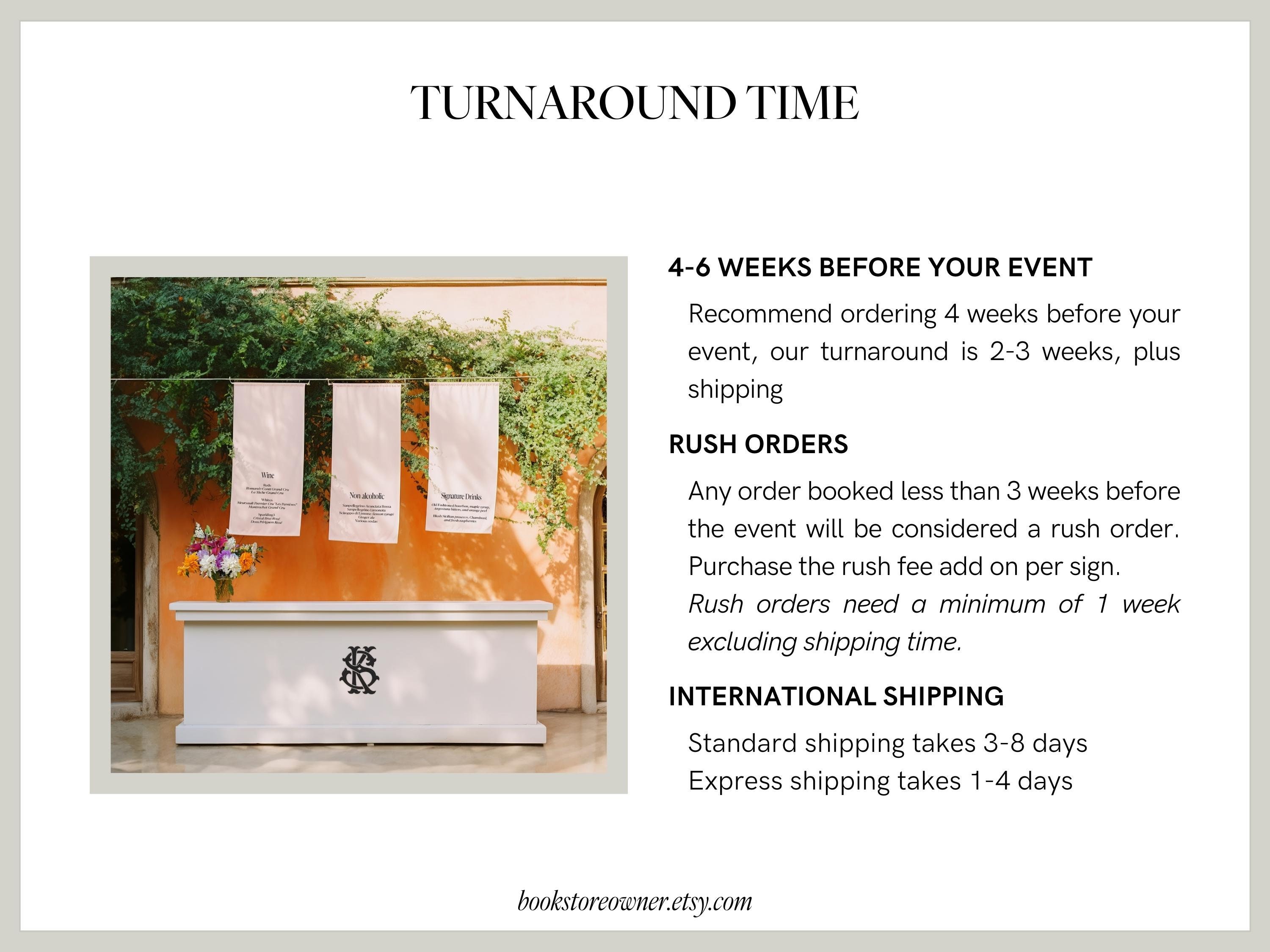 Wedding Open Bar Linen Sign Bundle Minimalist Bar Menu - Etsy