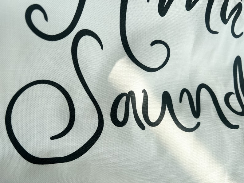 Wedding Dove Linen Sign Linen Welcome Sign, Destination Wedding Signage ...