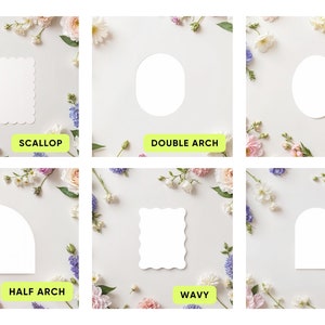 Whimsical Wedding Oval Shaped Menu Cards With Guest Names | Custom ...