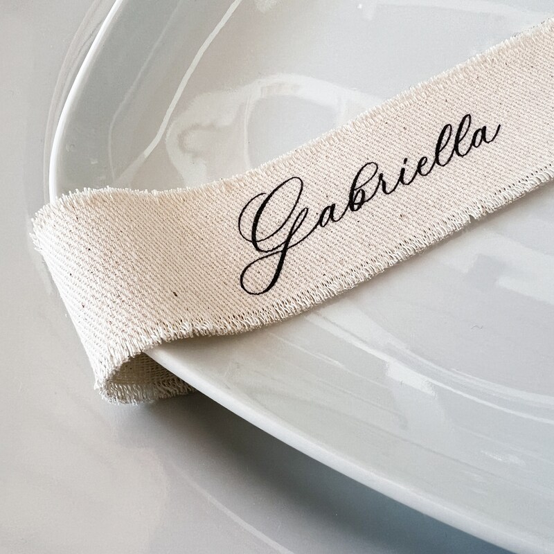 Elegant Place Card - Etsy