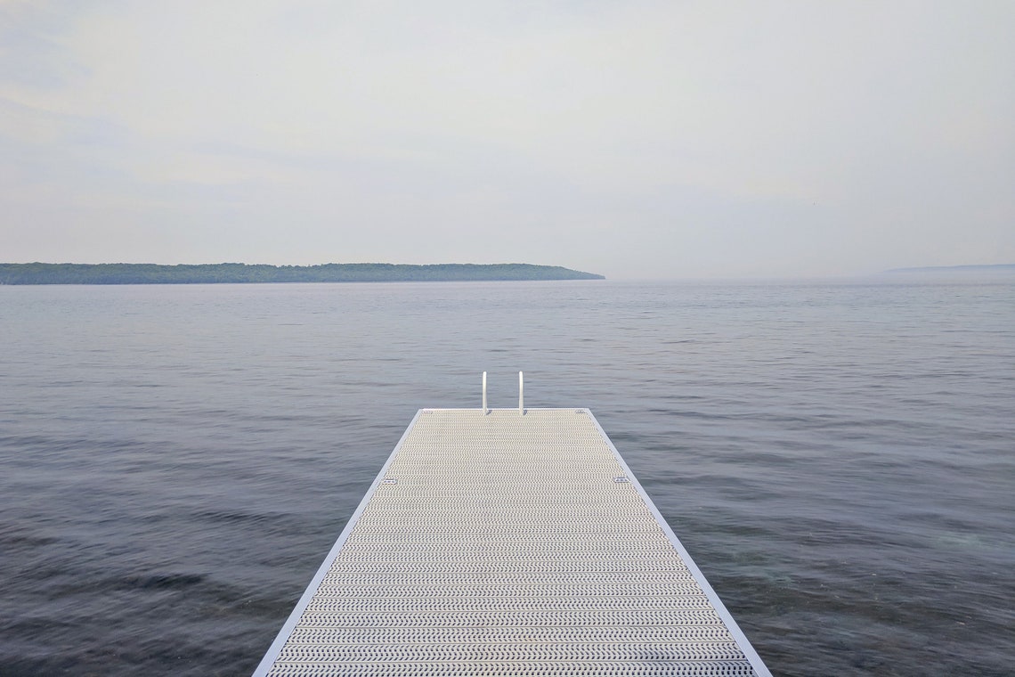 Printable Dock on Lake Wall Art, Downloadable Lake House Wall Decor ...