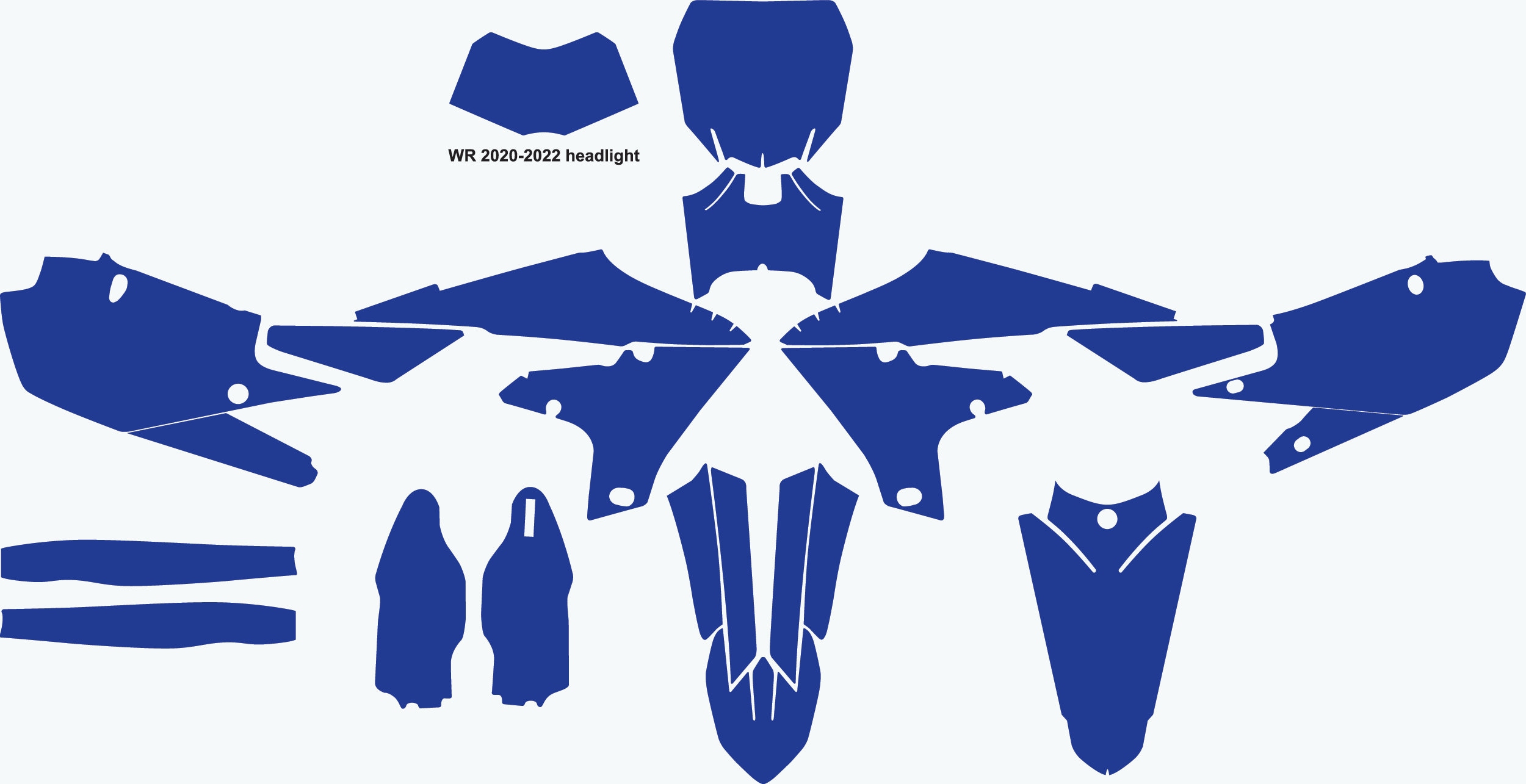 Yamaha YZF 250-450 2018-2022 - Etsy