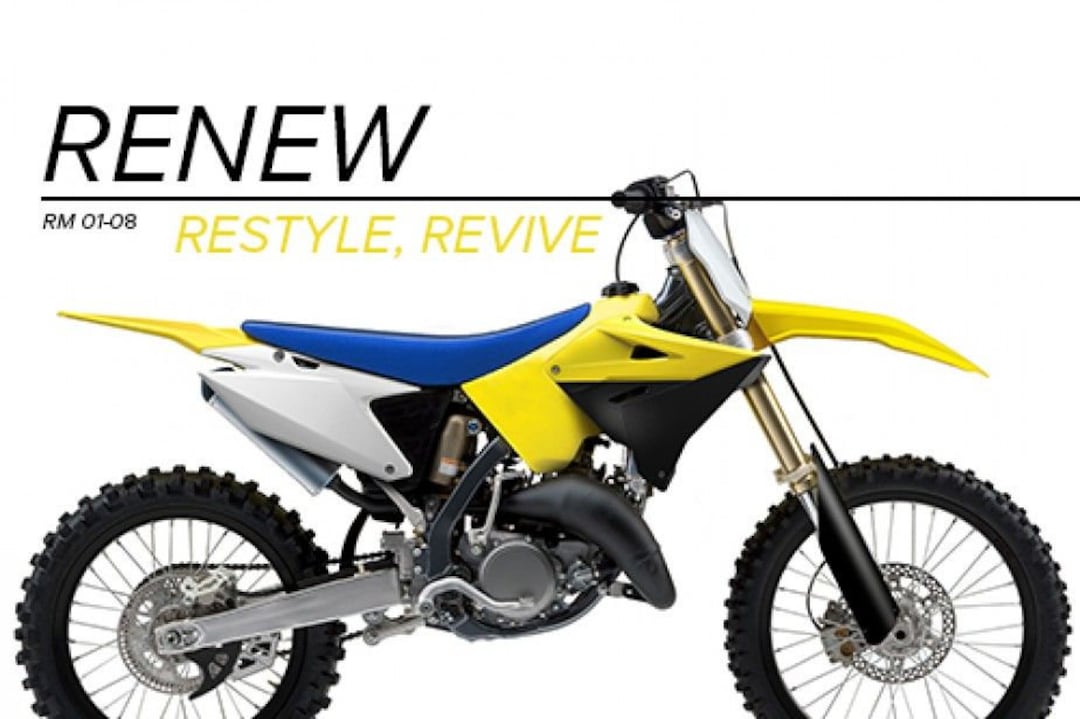 Suzuki RM 125_250 2001-2012 Polisport Restyle Vector Template - Etsy