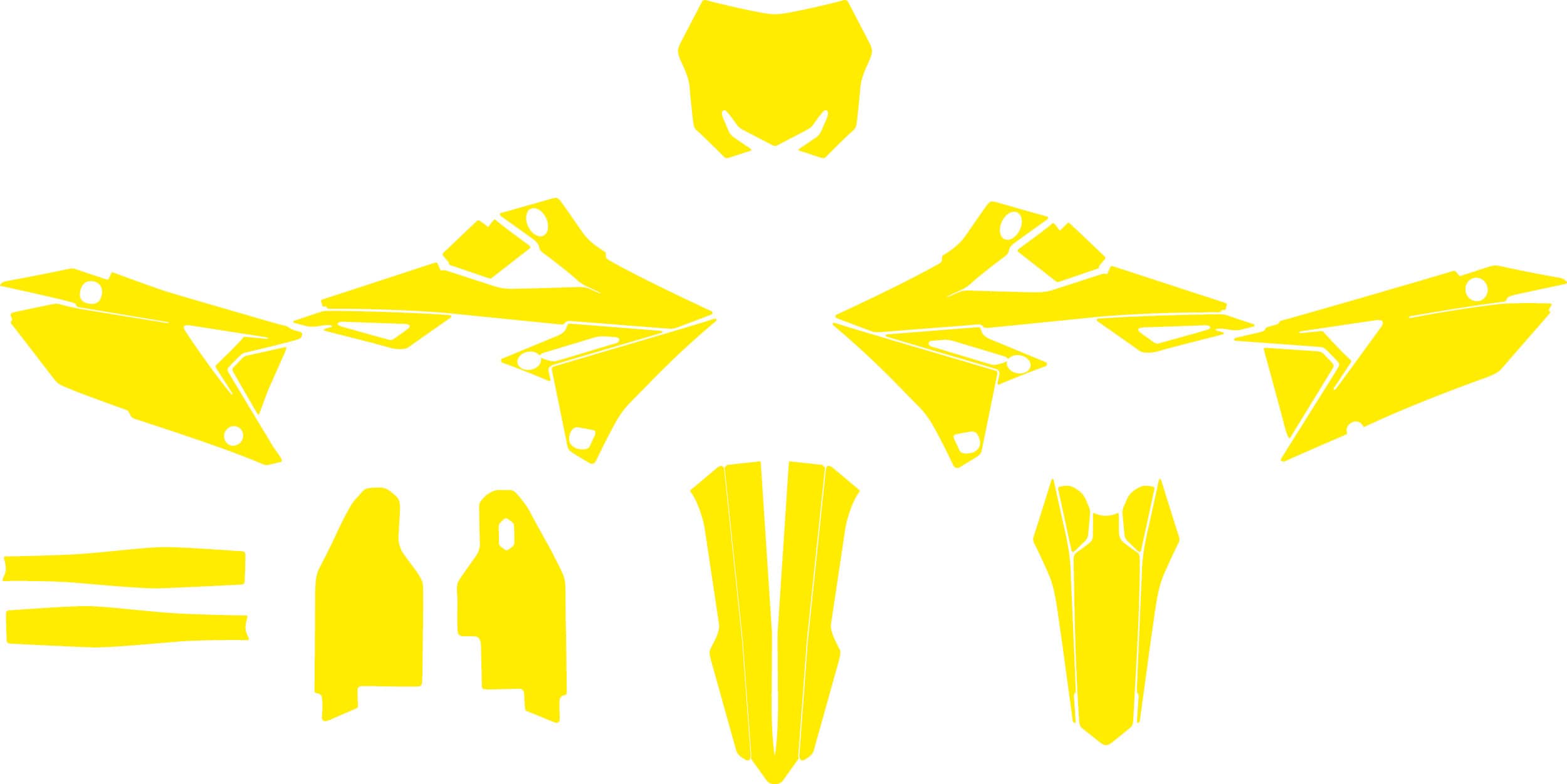 Suzuki RMZ 250 450 2018-2023 Vector Template - Etsy