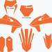KTM Motocross/enduro Bikes VECTOR Templates PACK (17 Templates) - Etsy