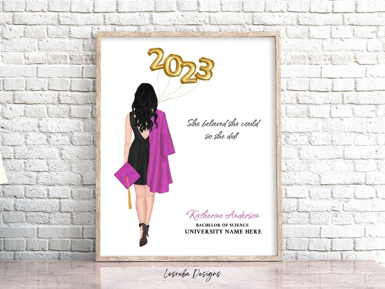 Personalized Graduation Print Graduation Gift Graduation - Etsy
