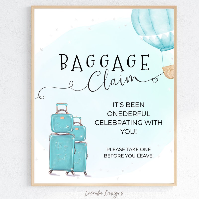 Baggage Claim Sign - Etsy