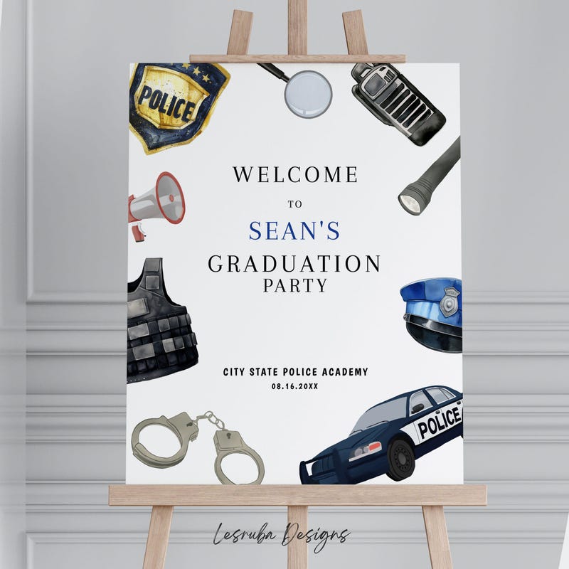 Police Signs - Etsy